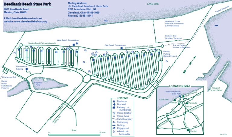 Headlands Beach Area Map | PDF | Travel