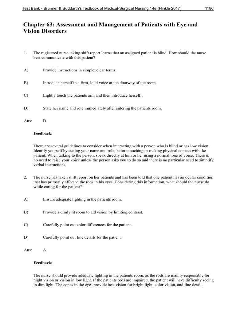 Eye and Ear Disorders Compiled | PDF | Visual Acuity | Visual Impairment