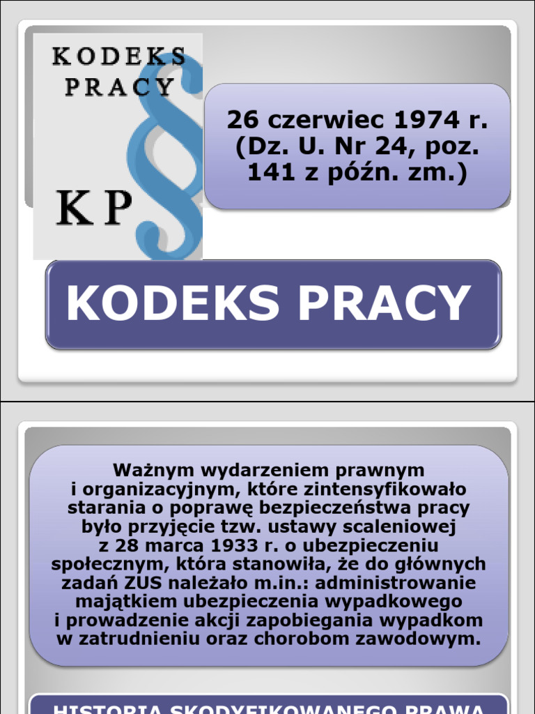 Kodeks Pracy | PDF