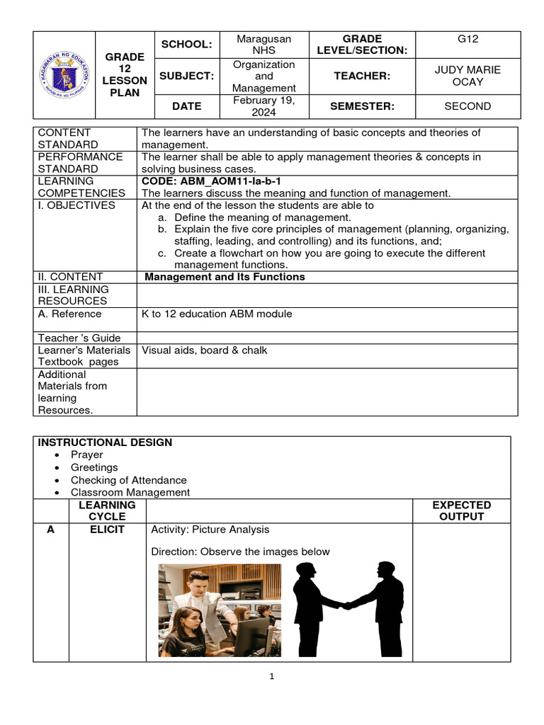 In House Demo Schedule | PDF | Learning | Instructional Design