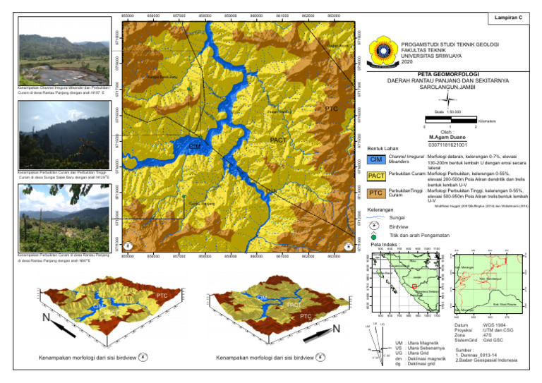 Lampiran C Peta Geomorfologi | PDF