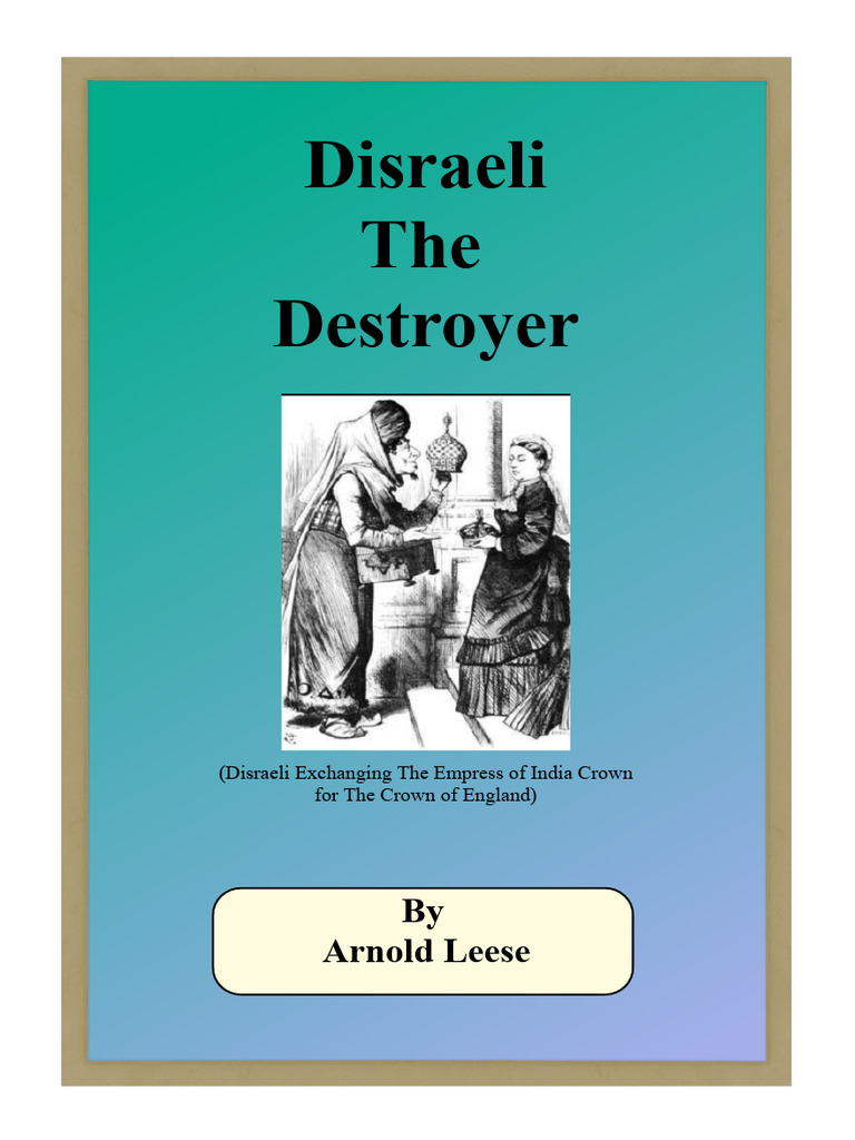 Disraeli the Destroyer | PDF