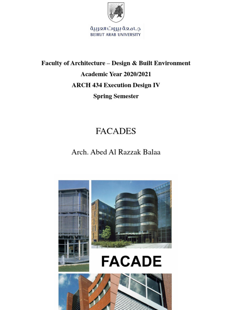 07 - Facades | PDF