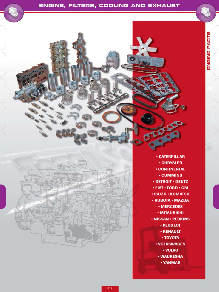 Motor, Filter, Kühlsystem Und Auspuff | PDF | Piston | Mechanical Engineering