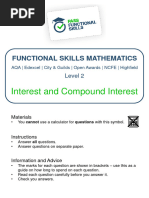 Maths Functional Skills Level 2 Formula Booklet | PDF