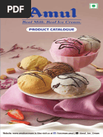 Amul Icecream Chart | PDF | Foods | Desserts