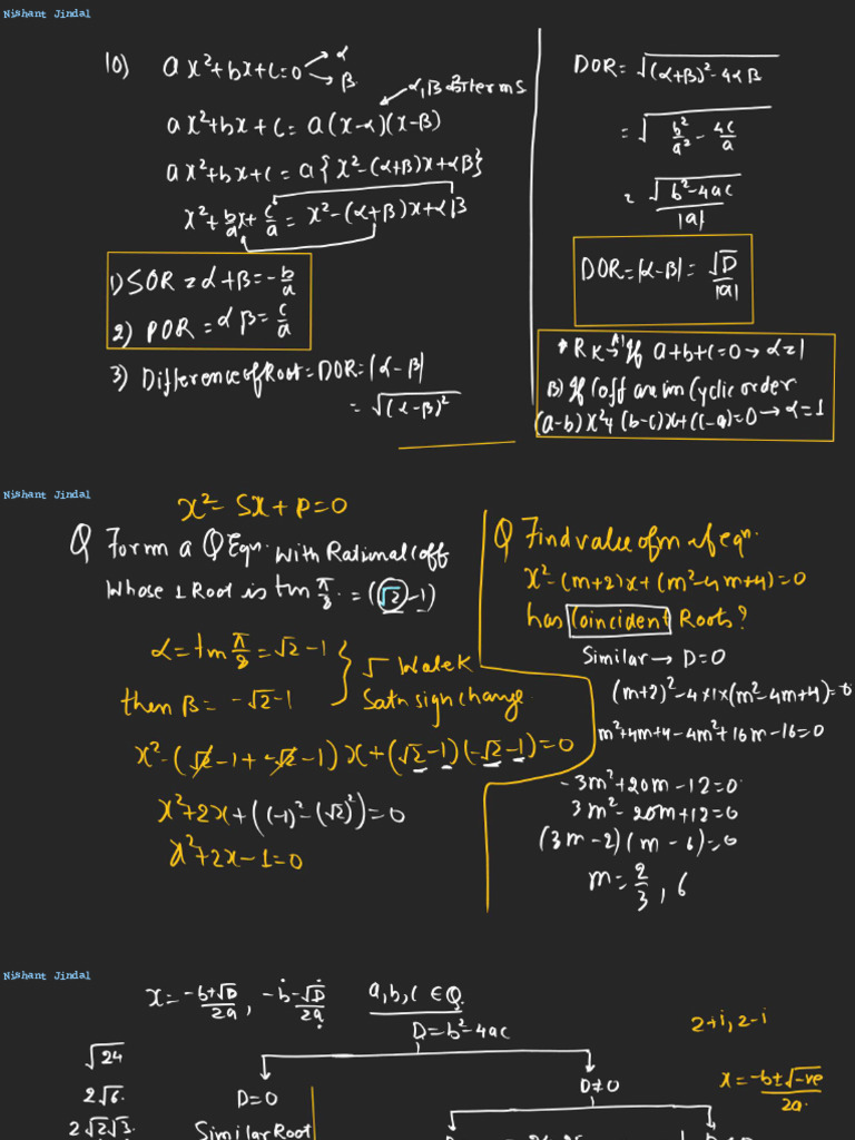 GB Sir Maths Lecture Notes | PDF
