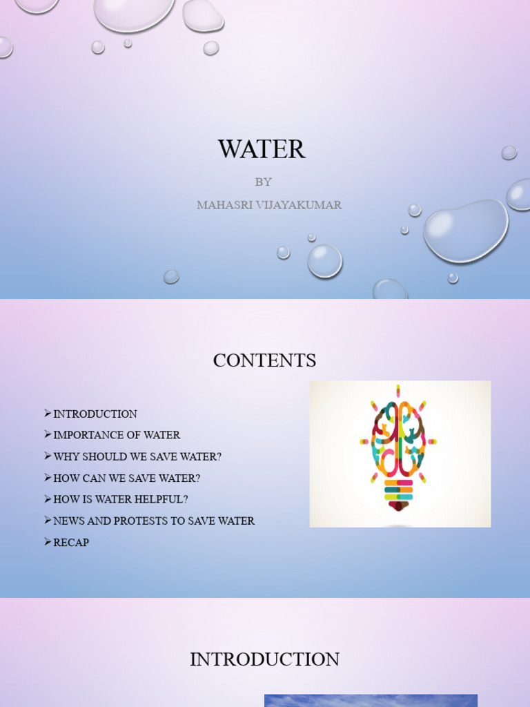Water | PDF