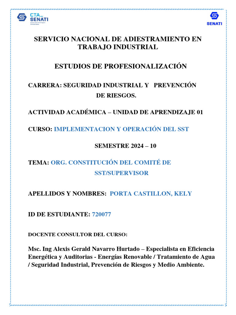 Cuaderno de Informes SST 2024 | PDF | Informática | Tecnología