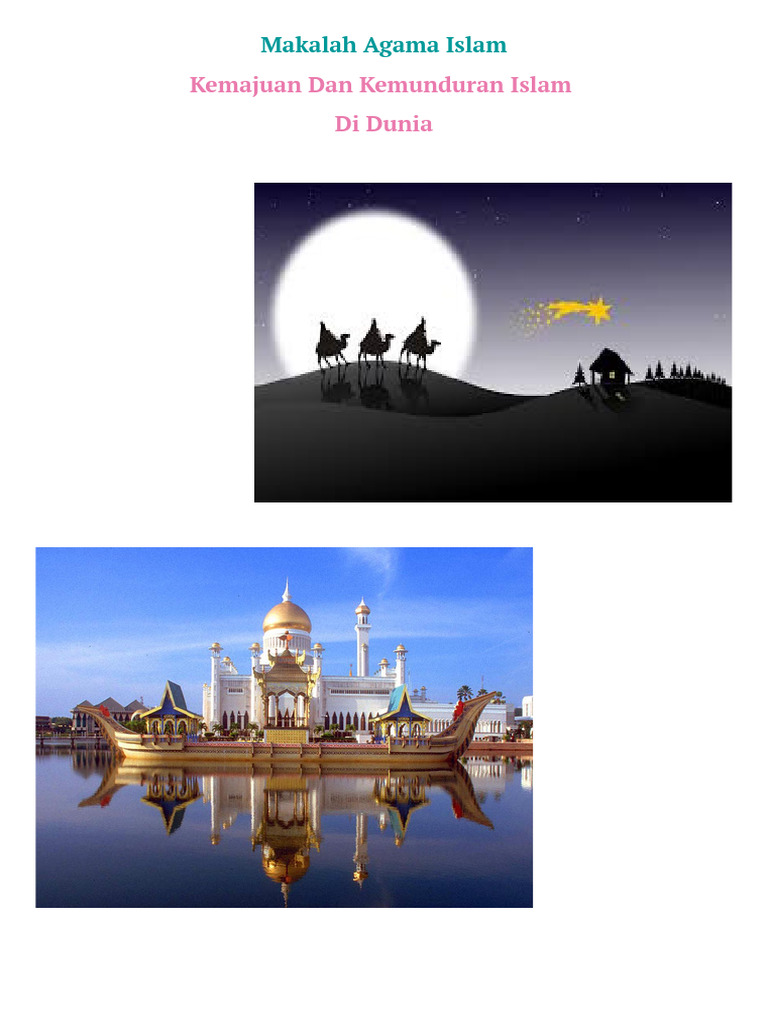 Faktor Kemajuan Islam Di Dunia | PDF | Agama & Spiritualitas | Klasik