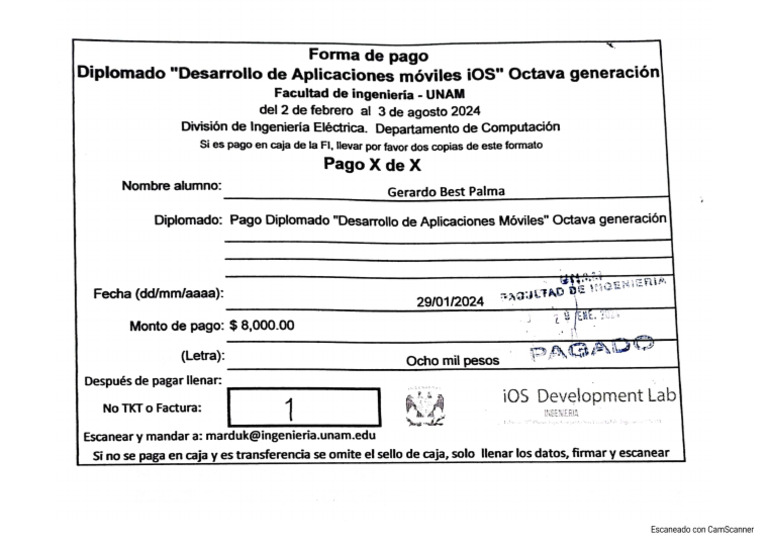 Formato Pago | PDF