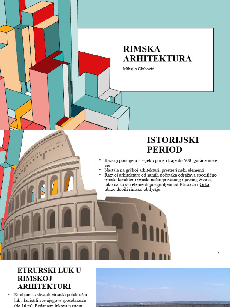 Rimska Arhitektura | PDF
