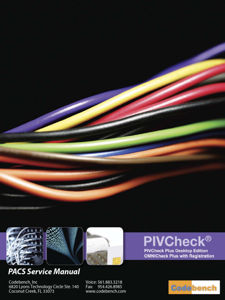 PACS Service Manual | PDF | Microsoft Windows | Transport Layer Security