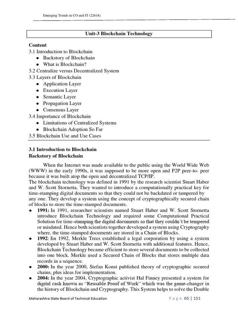 Eti Chapter 3 | PDF | Cryptocurrency | Peer To Peer