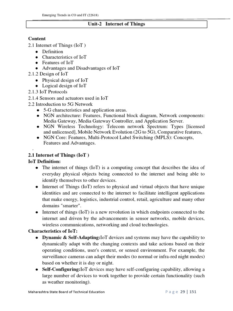 Eti Chapter 2 | Download Free PDF | Internet Of Things | Electric Motor