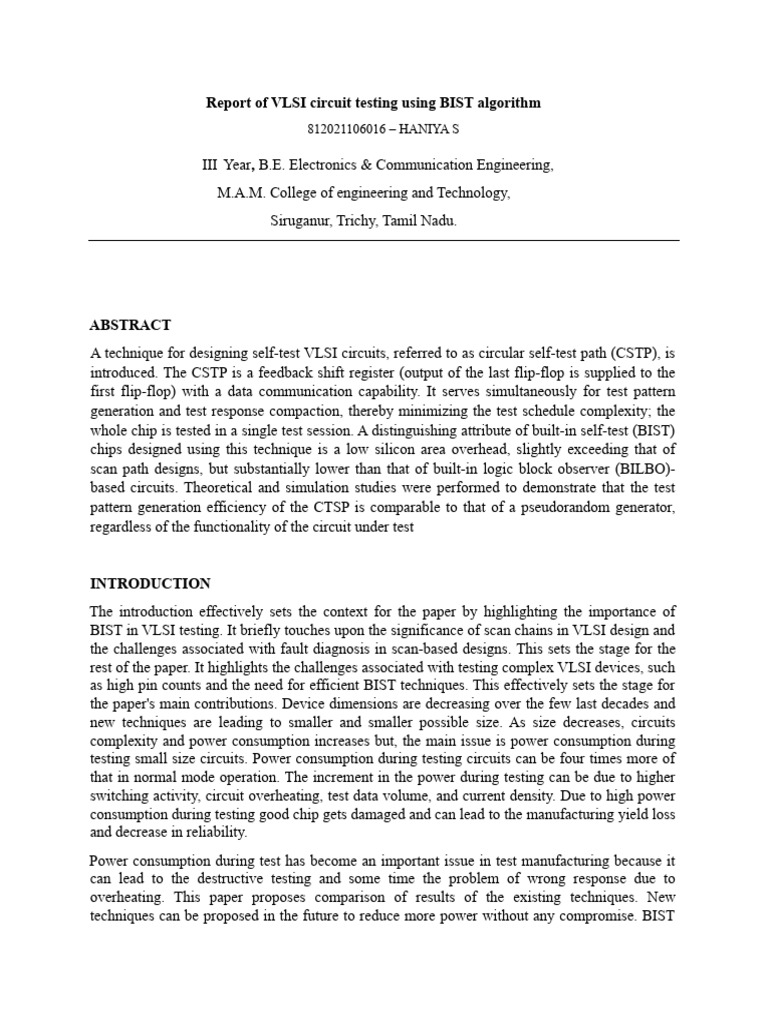 VLSI Assignment Haniya | PDF | Integrated Circuit | Computer Engineering