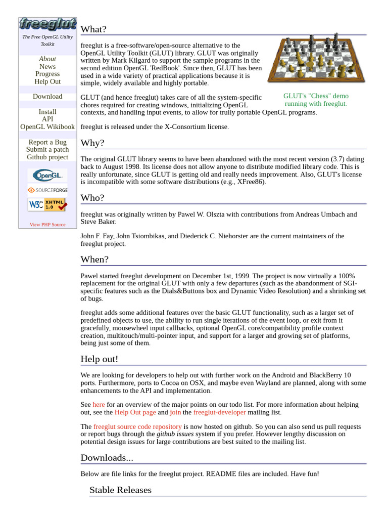 The Freeglut Project - About | PDF | Operating System Families ...