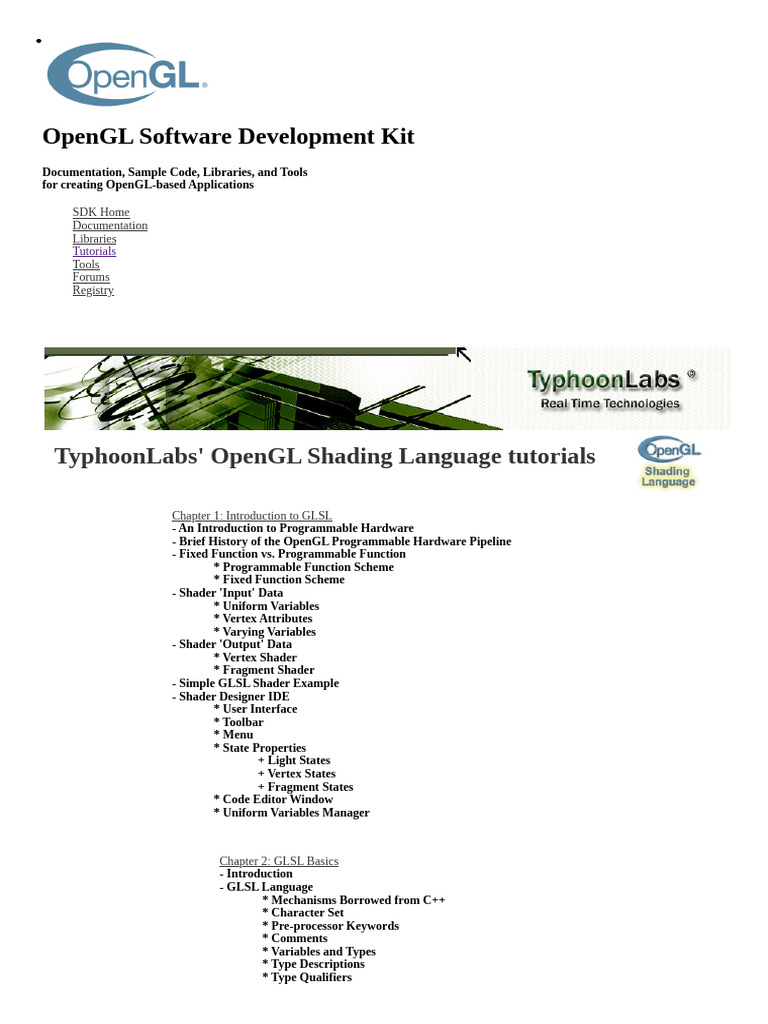 TyphoonLabs | PDF | Shader | Computer Science