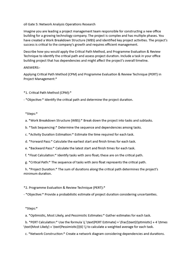 Toll Gate 5 ORbs | PDF | Projects | Project Management