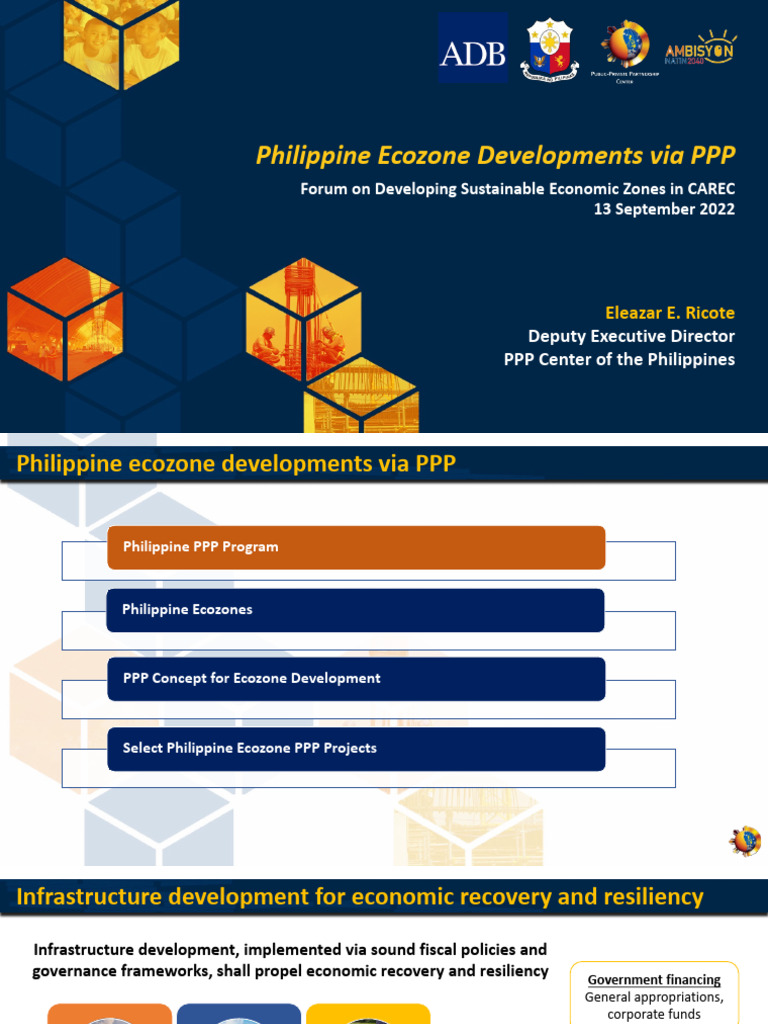 2-Philippine-Ecozone-Developments-via-Public-Private-Partnerships_Eng | PDF | Public–Private ...