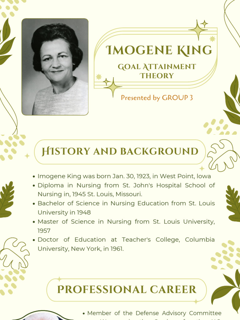 9 TFN - Imogene King | PDF | Nursing | Goal