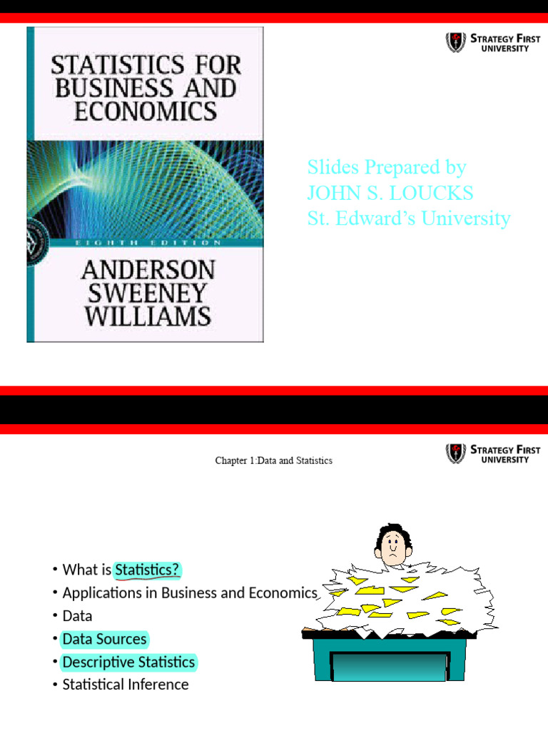 Ch01 (Data and Statistics) Final | PDF | Level Of Measurement | Statistics
