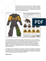 Special Character - Chapter Master Tu'Shan | PDF | Military Operations ...