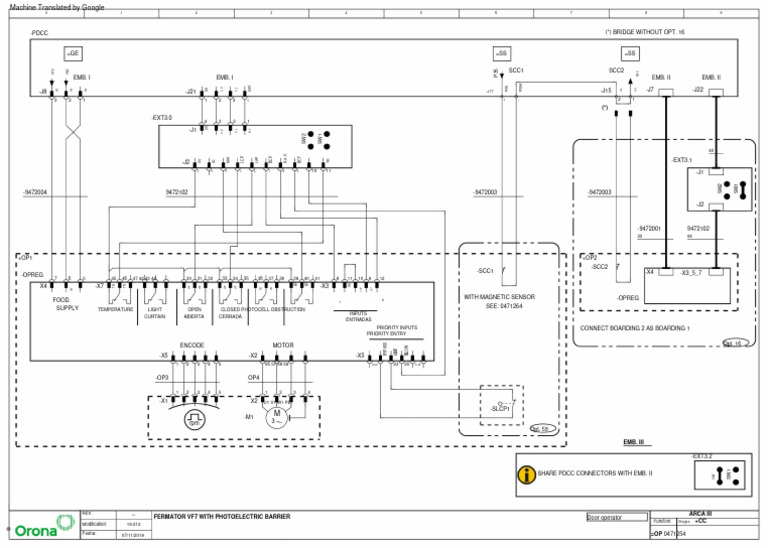 OP. FERMATOR VF7 BARRIERE PHOTOÉLECTRIQUE KLG | PDF
