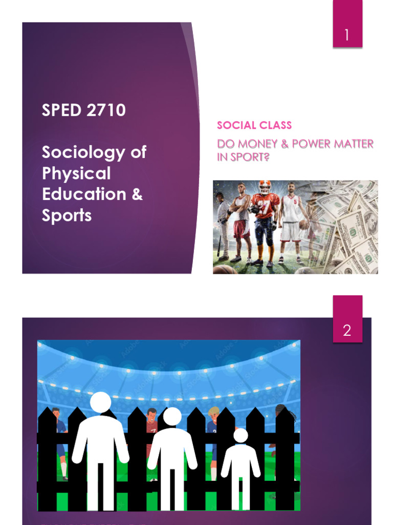 Social Class Impact on Sports Participation | PDF | Poverty | Poverty ...