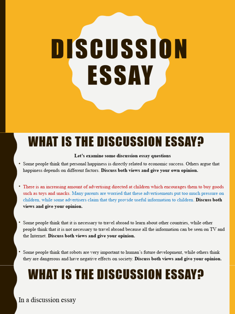 Discussion Essay | PDF | Happiness | Advertising