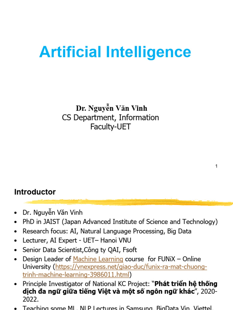 2022 Slide1 Introduction Eng | PDF | Artificial Intelligence | Intelligence (AI) & Semantics