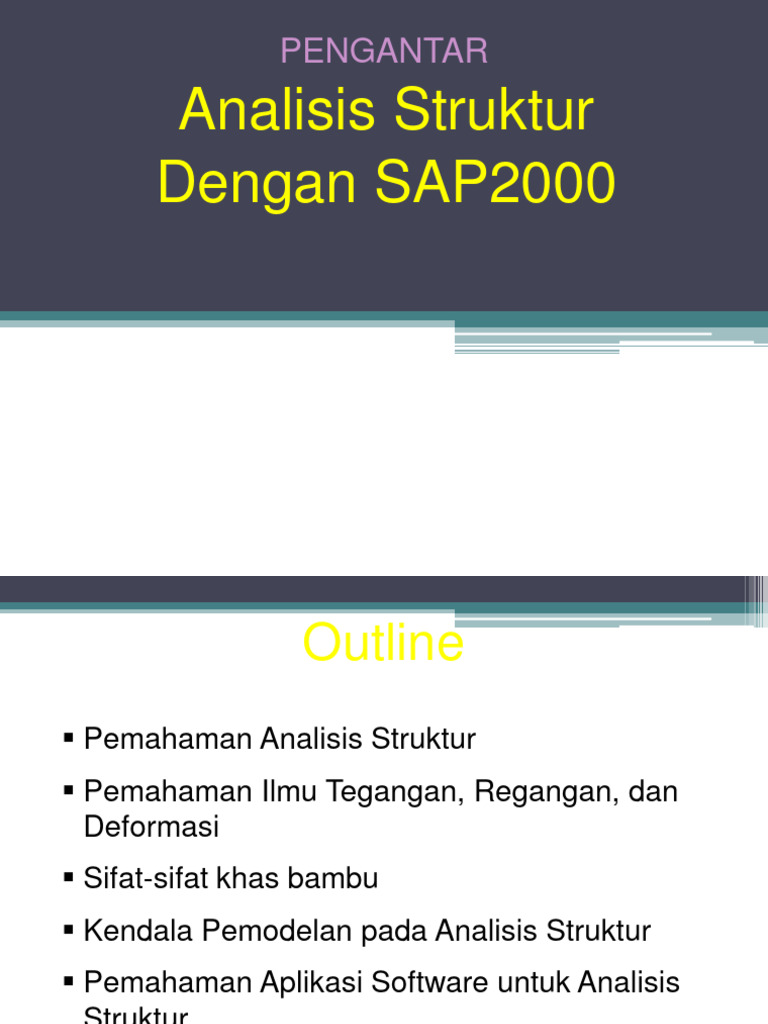 Modul LSP Course SAP2000 | PDF