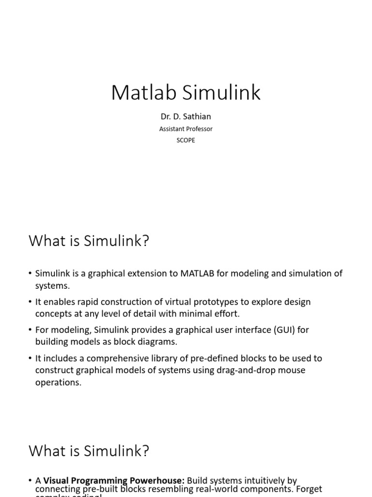 Simulink | Download Free PDF | Matlab | Simulation
