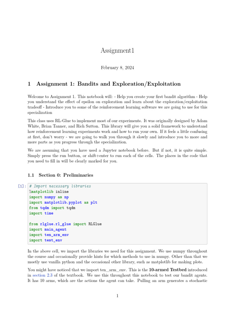 Assignment1 | PDF | Computer Programming | Applied Mathematics