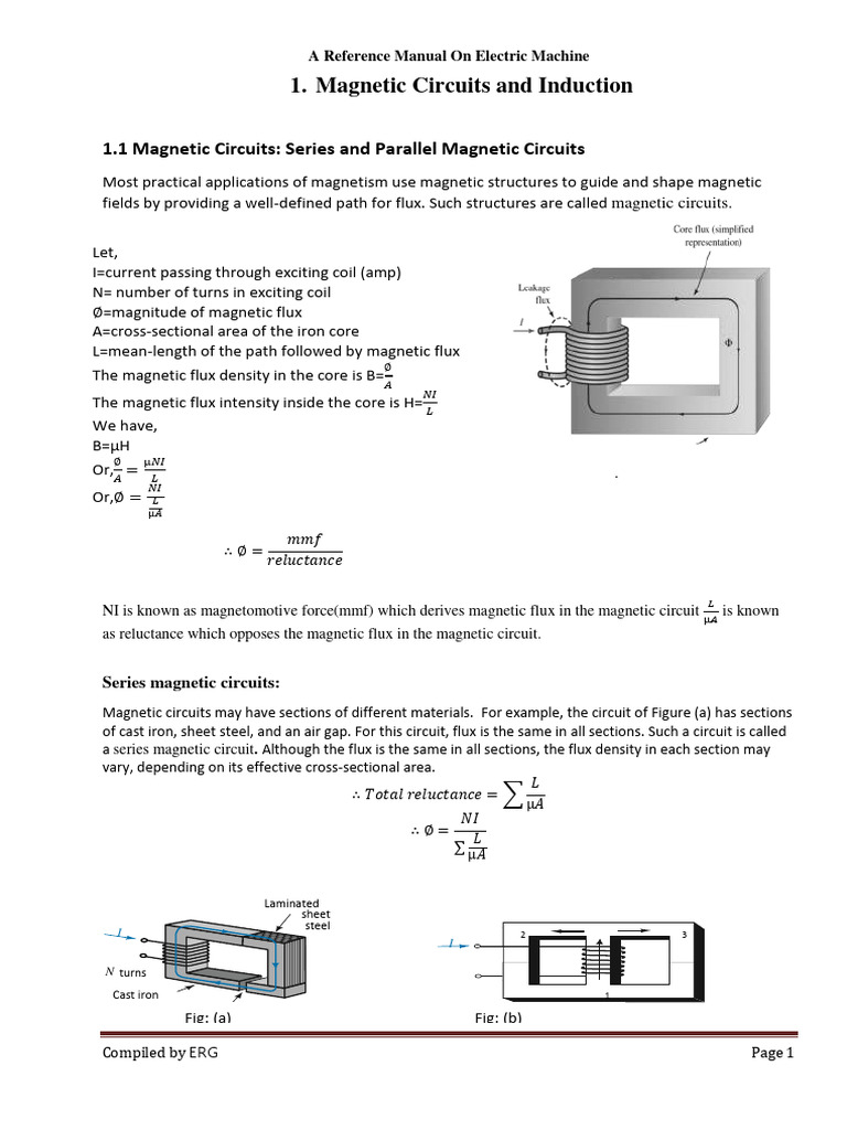 A Reference Manual On Electric Machine BEL | PDF | Transformer ...