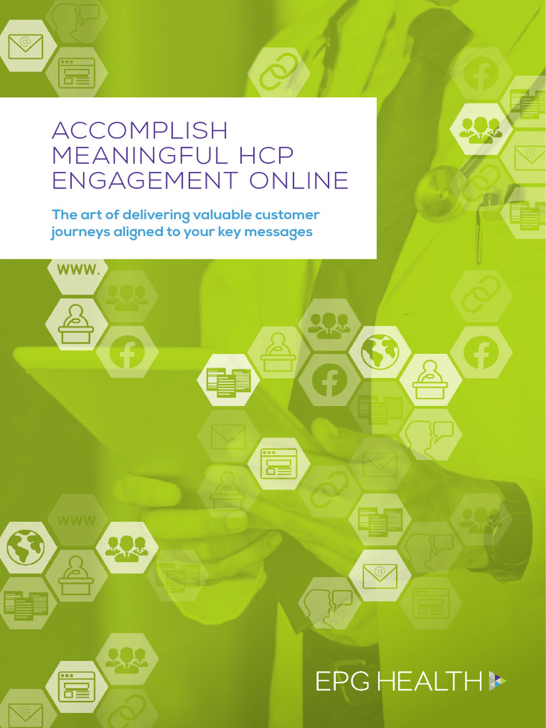 Engaging HCPs Online Effectively | PDF | Customer Experience | Information