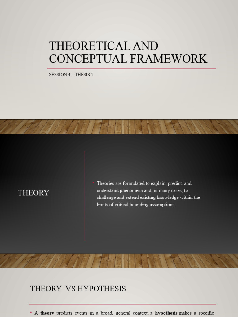 Theoretical Conceptual | PDF | Theory | Reality