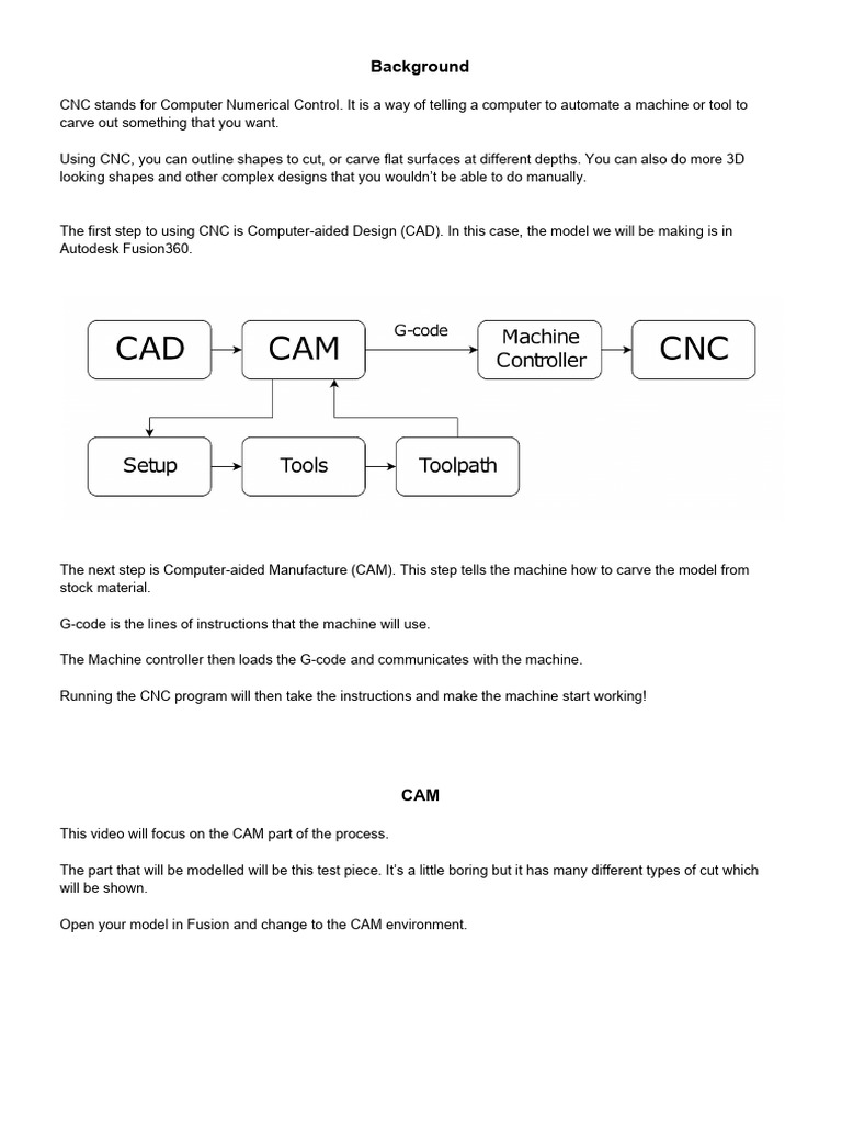 CAM in Fusion360 | PDF | Numerical Control | Tools