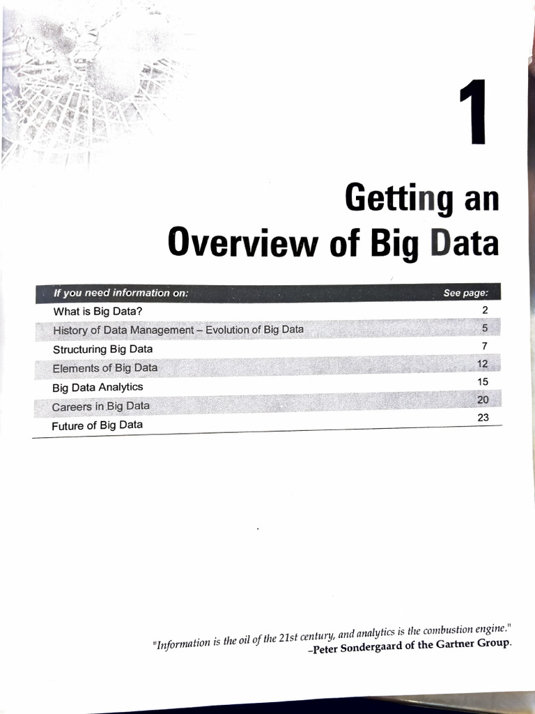 Big Data Unit 1 | PDF