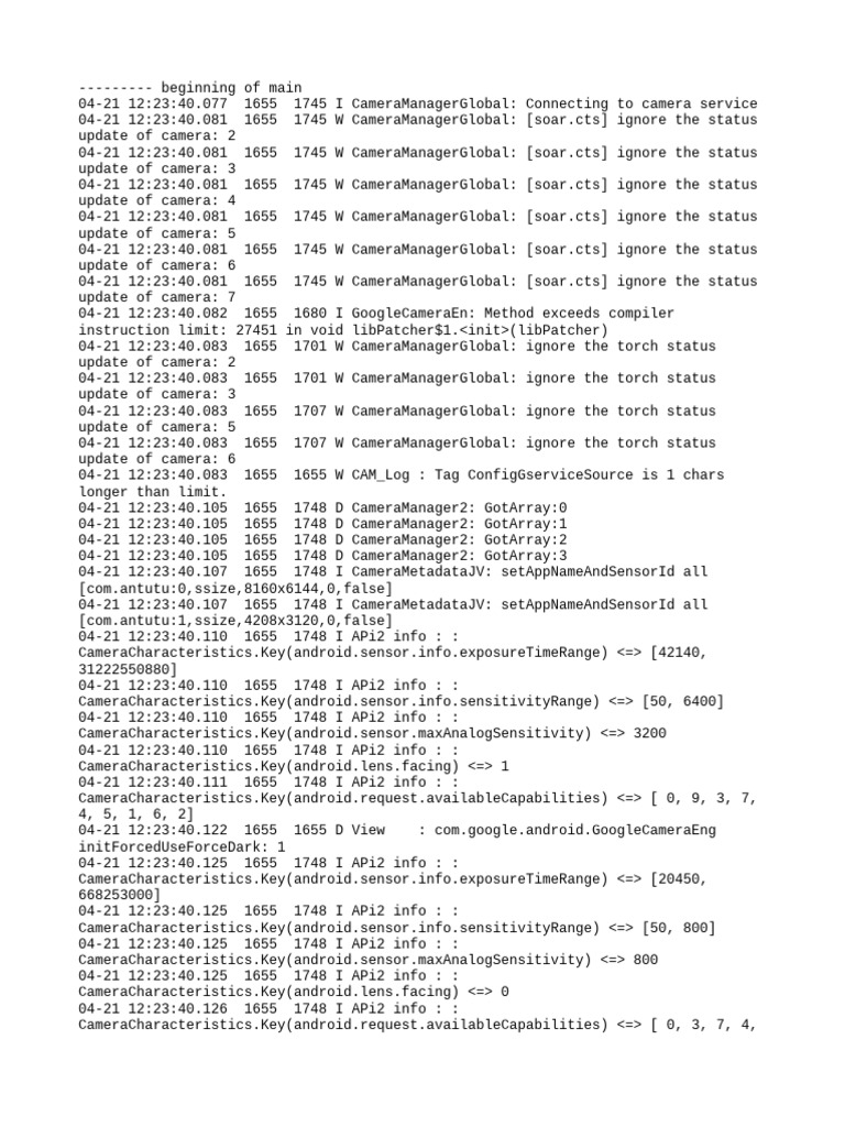 Log Cat 1713677020033 | PDF | Computing | System Software