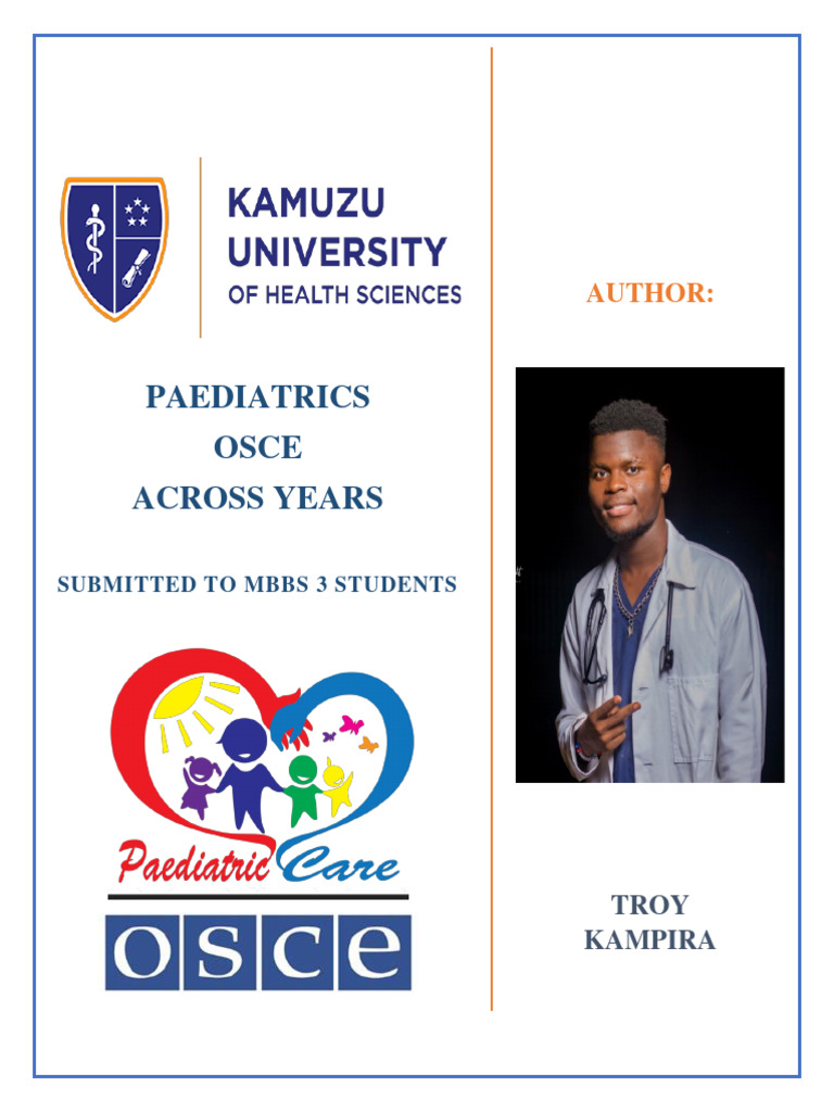 Troy Kampira - Paeds Osce Across Years | Download Free PDF | Pneumonia | Medical Specialties