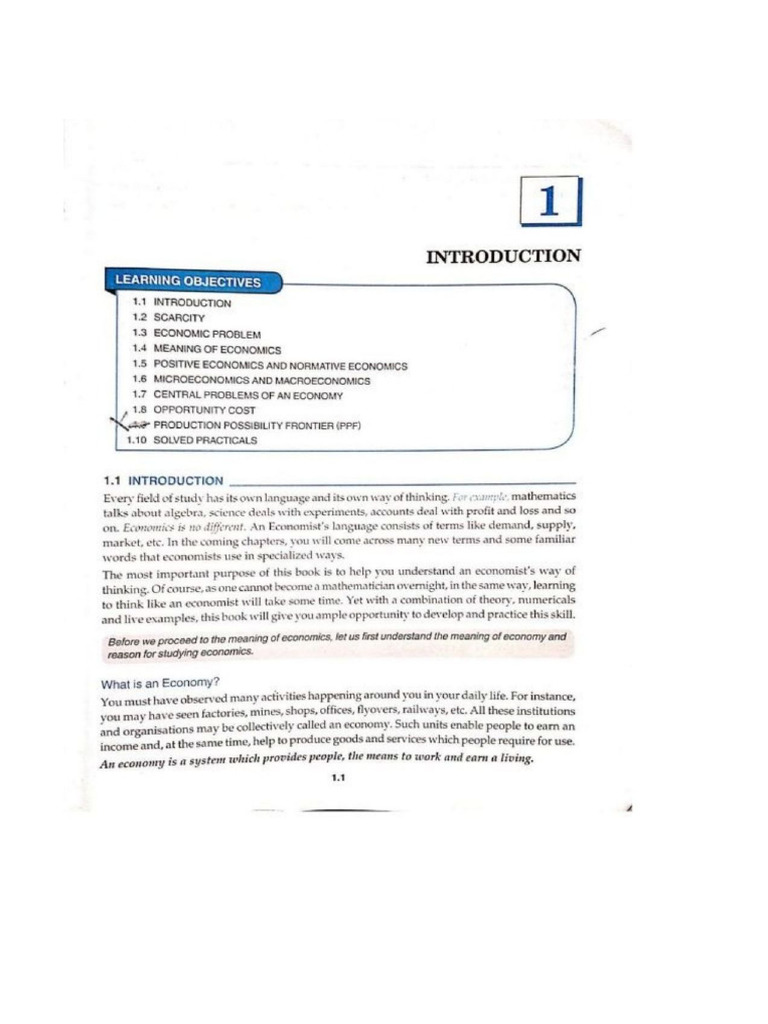 Sandeep Garg Microeconomics Class 11 | PDF