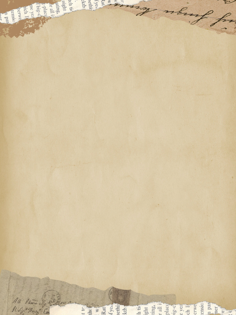 Brown Cream Vintage Old Notes Document (1) Back Side | PDF