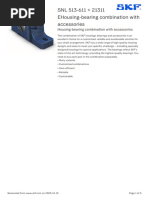SNL 511-609 - Bearing Housings - SKF | PDF | License | Bearing (Mechanical)