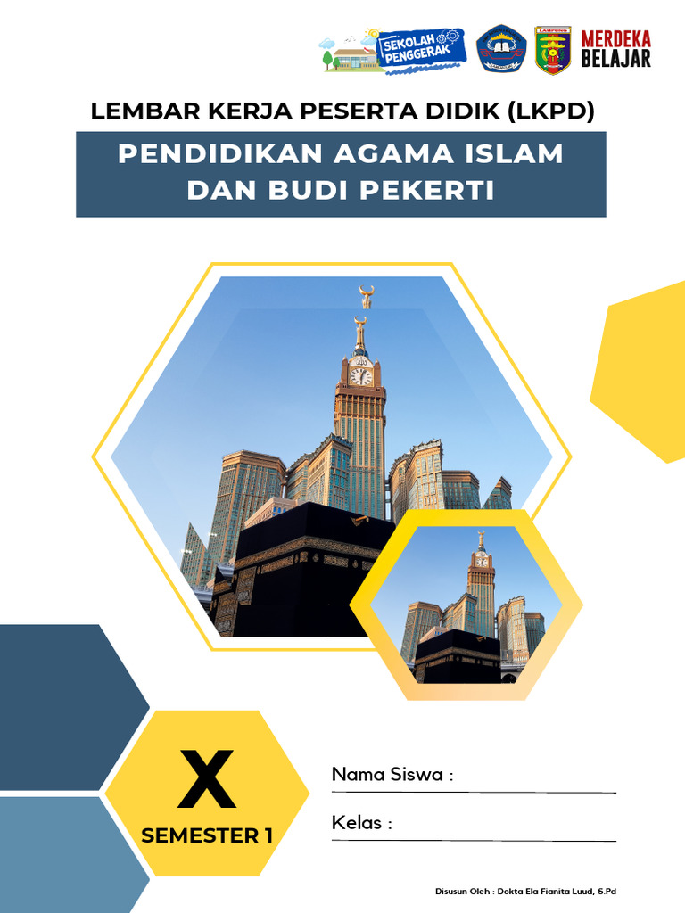 LKPD PAI Kelas X Semester 1 | PDF