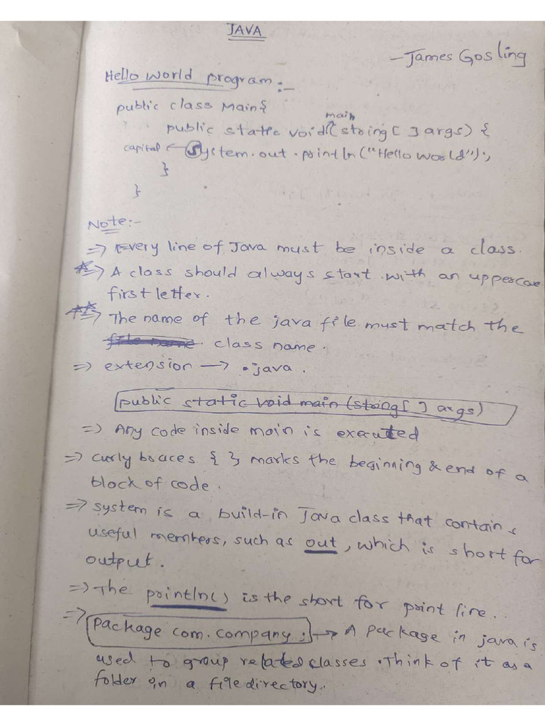 Java Notes - PDF Compressed | PDF