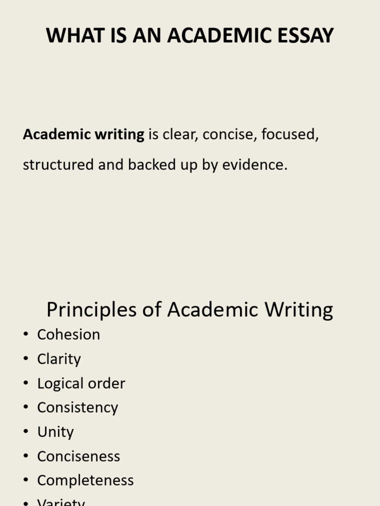 Academic Essay Writing Guide | PDF | Essays | Linguistics