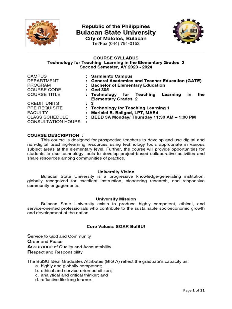 BEEd 3A TTL 2 | PDF | Educational Technology | Curriculum