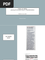 Mine Closure Guideline 2025 | PDF | Mining | Coal Mining