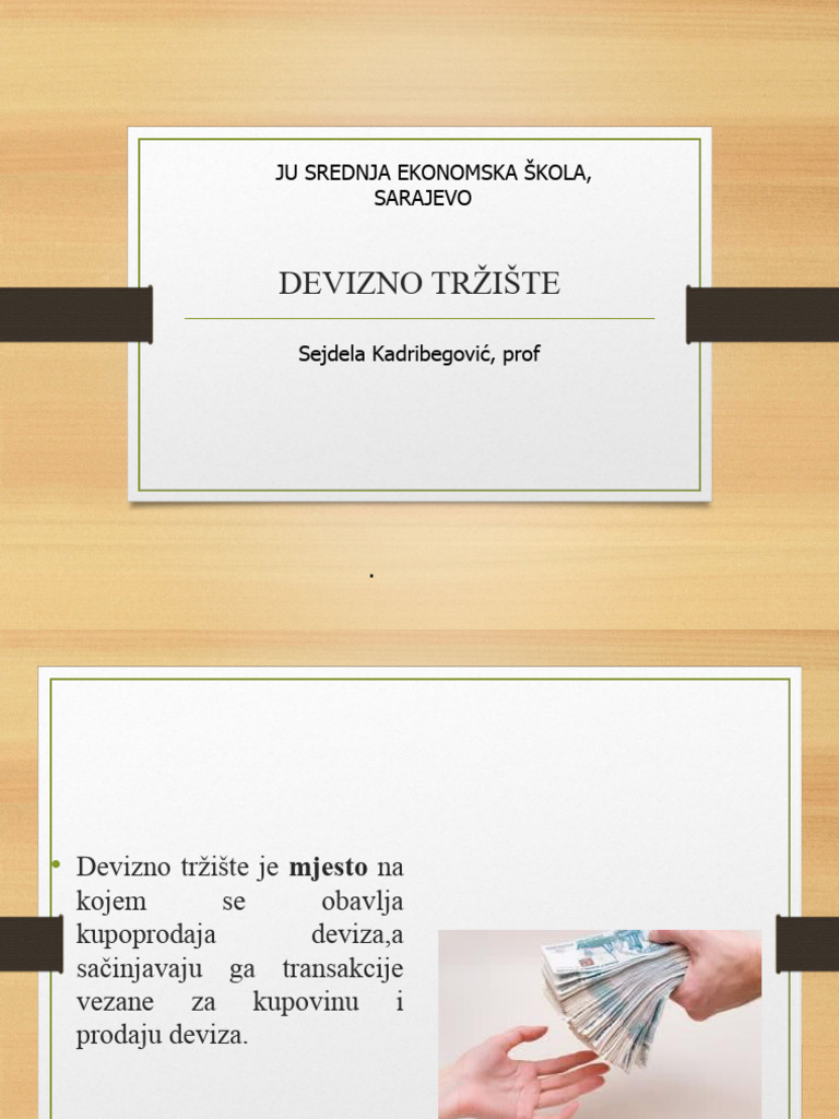 Devizno Tržište | PDF
